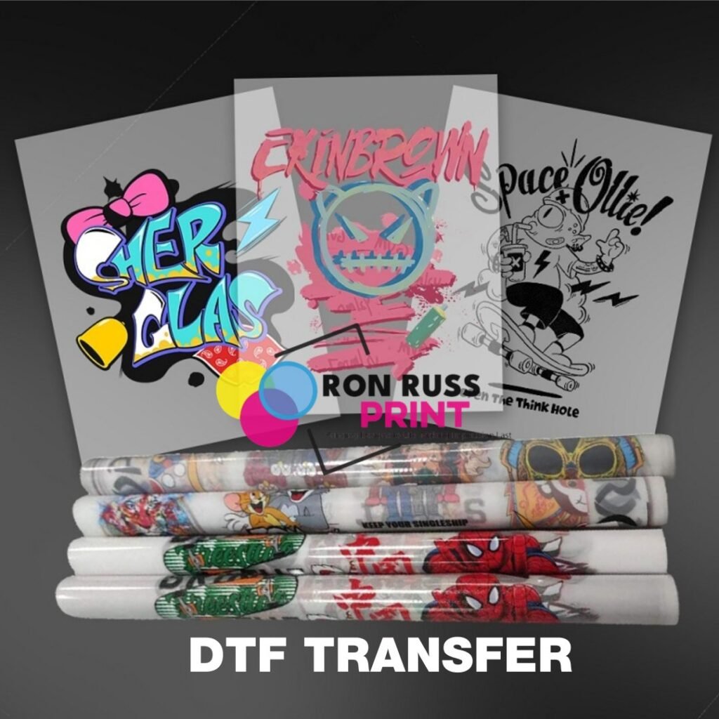 Custom DTF Transfer Gang Sheet | Full-Color Heat Transfers